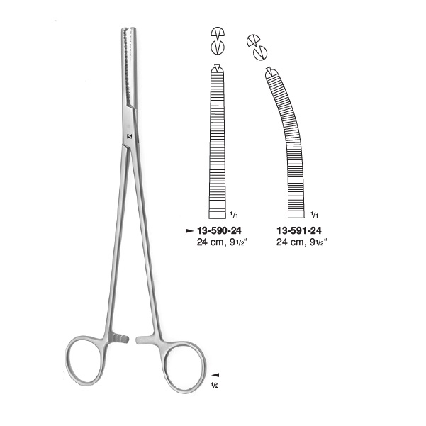 Phaneuf Hysterectomy Forceps 13-593 – Kapa Care