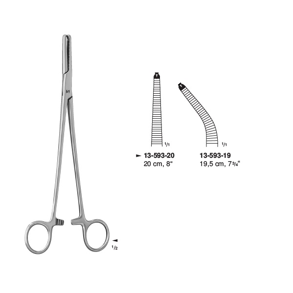 Phaneuf Hysterectomy Forceps 13-593 – Kapa Care